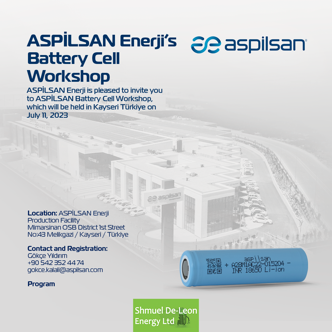 ASPİLSAN Enerji’s Battery Cell Workshop - ASPİLSAN