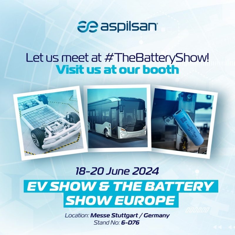 EV Show & The Battery Show Europe 2024 - ASPİLSAN